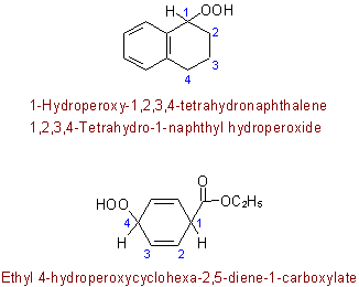 R-5.5.5 Hydroperoxides and peroxides